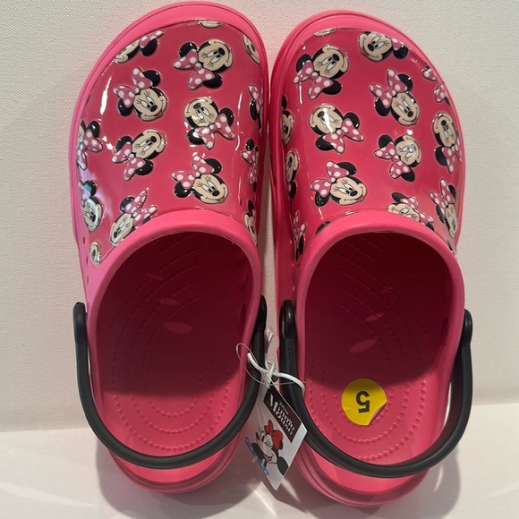 Disney | Shoes | Nwt Disneys Minnie Mouse Pink Clogs Size 45 | Poshmark